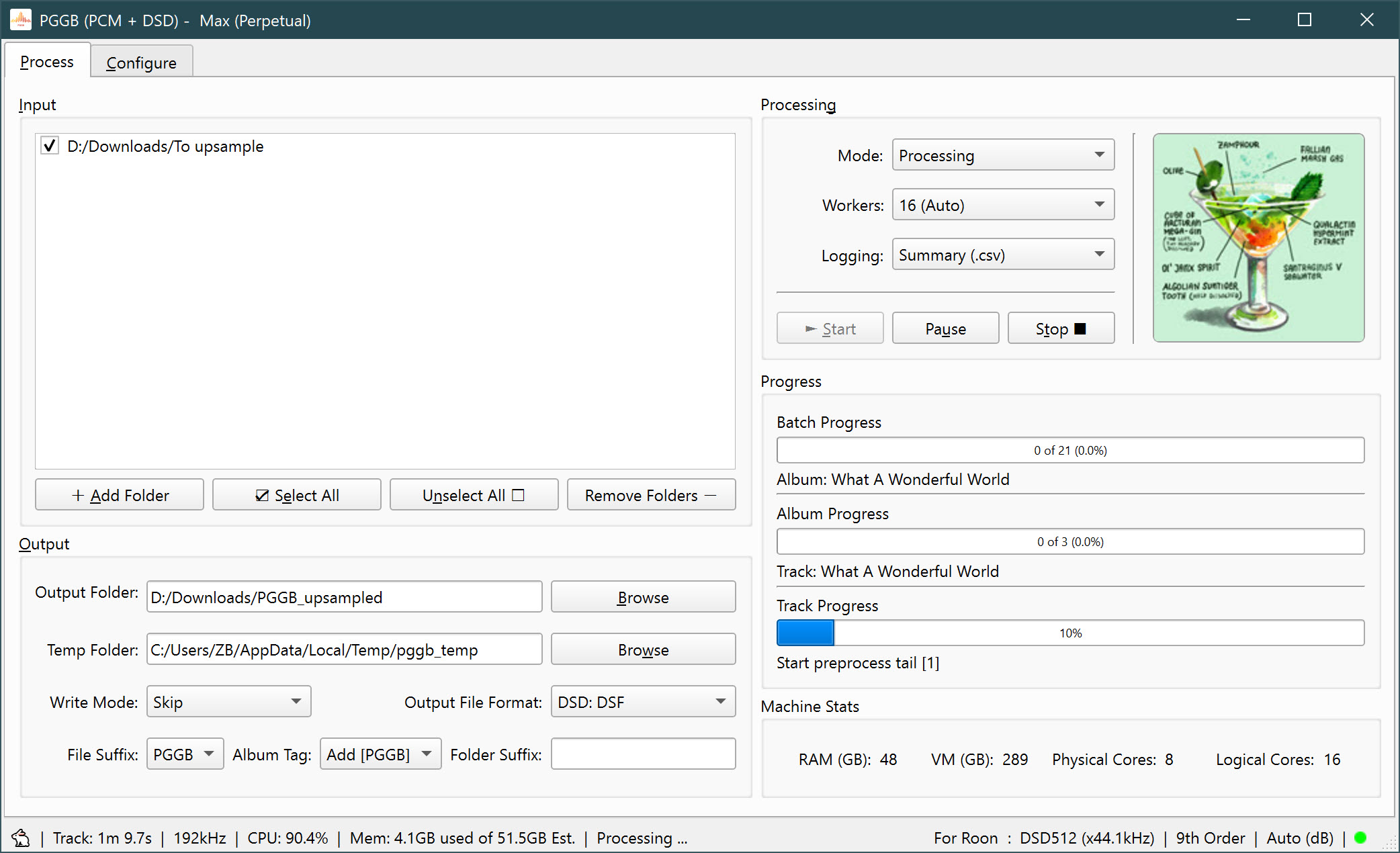 PGGB - Offline remastering